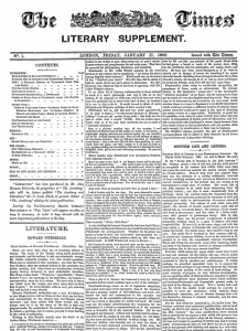 The Archive | TLS | More than 100 years of TLS reviews