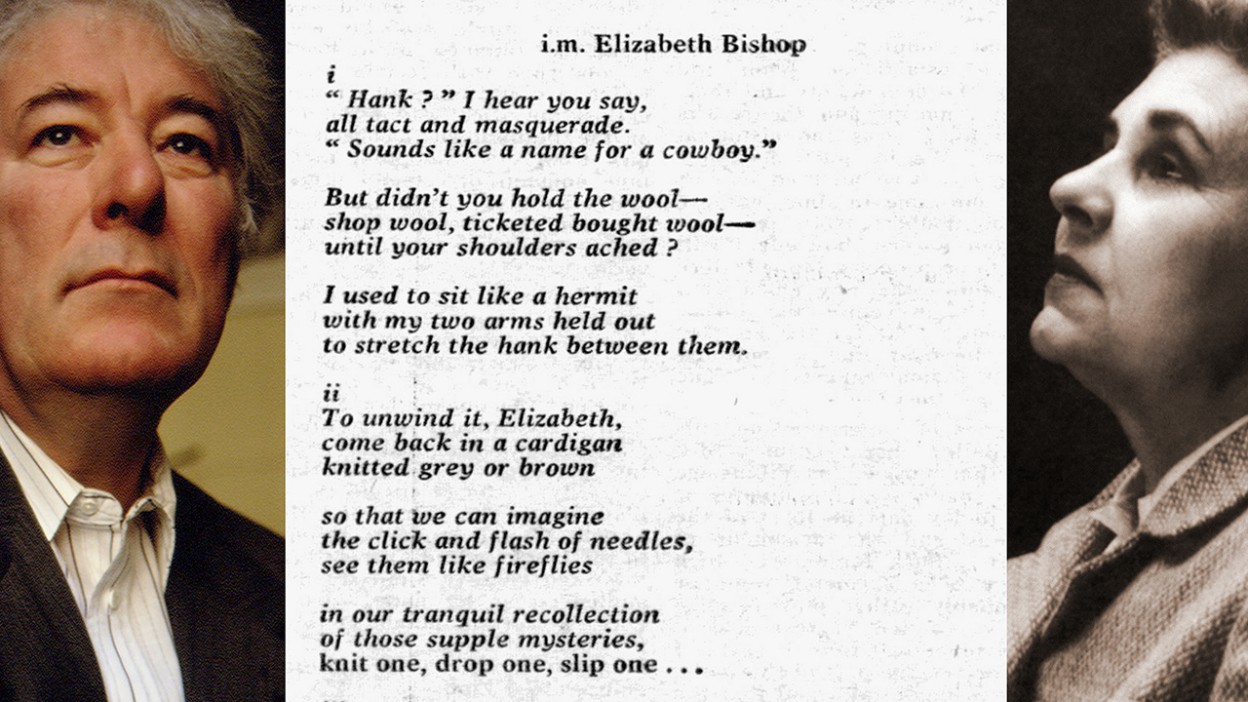 Elizabeth Bishop in Context; Seamus Heaney in Context | Book review