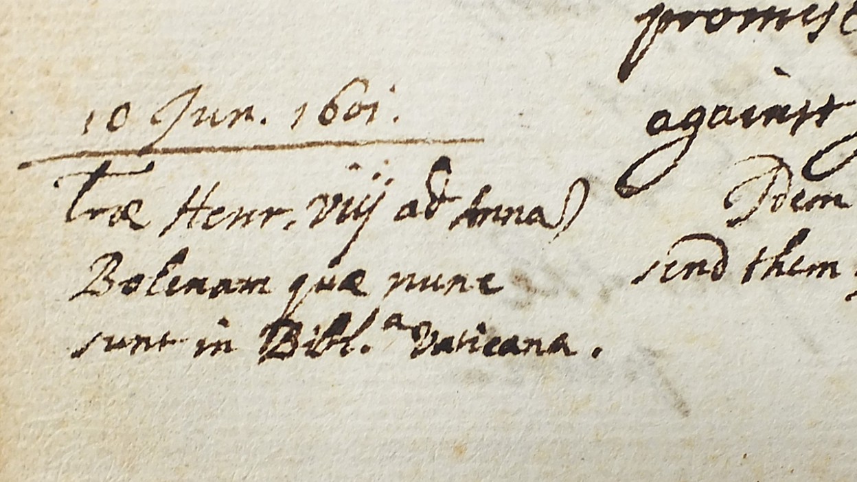 How did Henry VIII’s love letters to Anne Boleyn get to the Vatican ...